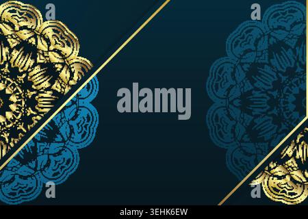 luxury islamic abstract line pattern background Stock Vector Image ...