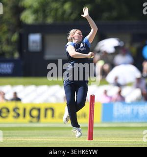 Canterbury, England. 25th May 2026. Dian Forrester before the Vitality ...