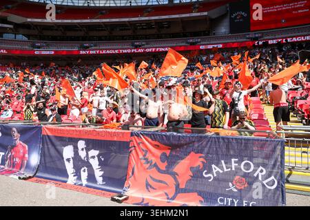 25th May 2026; Wembley Stadium, London, England; League Two Playoff ...