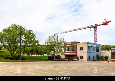 Wausau, Wisconsin, USA, May, 23, 2026, Aspirus Wausau Hospital starting ...