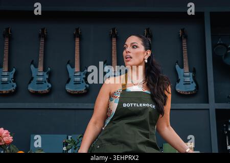 Chef Evan Funke, Ashley Graham perform at 2026 BottleRock at Napa ...