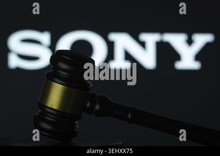 Dhaka, Bangladesh - 12 May 2026: A wooden judge's gavel is seen in ...