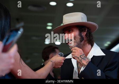 Leiva Conejo Torres attends the Spanish Music Academy Awards 2026 ...