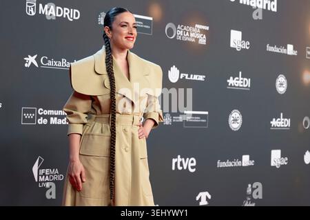 Blanca Paloma attends the Spanish Music Academy Awards 2026 photocall ...