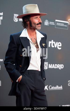 Leiva Conejo Torres attends the Spanish Music Academy Awards 2026 ...