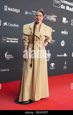 Blanca Paloma attends the Spanish Music Academy Awards 2026 photocall ...