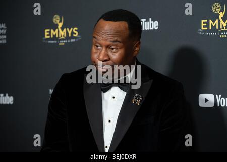 Roy Wood Jr. attends the 47th Annual Sports Emmy Awards at Jazz at ...