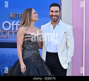 Jennifer Lopez and Brett Goldstein arriving for the Office Romance UK ...