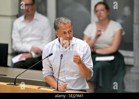 Anders' Egbert Lachaert pictured during a plenary session of the ...