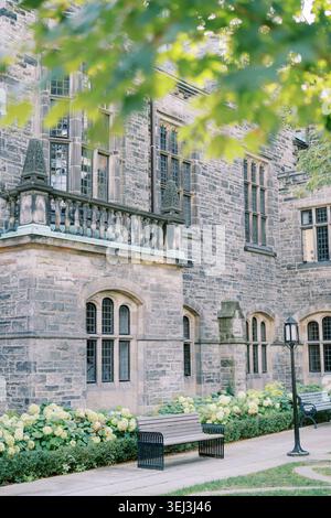 Gothic architecture at University of Toronto campus Stock Photo - Alamy