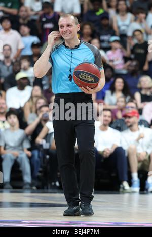 Referee during the Betclic Elite game Paris Basket vs SIG Strasbourg at ...