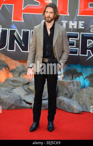 James Wilkinson attends the UK Premiere of "Masters Of The Universe" at ...