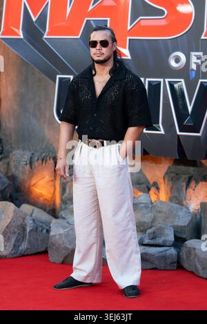 Quang Luong attends the Masters Of The Universe UK Premiere at the ...