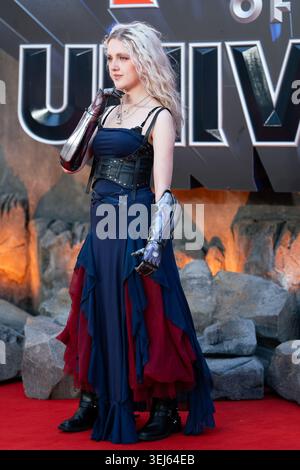 Tilly Lockey attends the 'Masters Of The Universe' UK Premiere held at ...