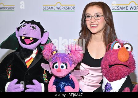 Anna Cathcart attends Sesame Workshop 2026 annual gala at Cipriani 42nd ...