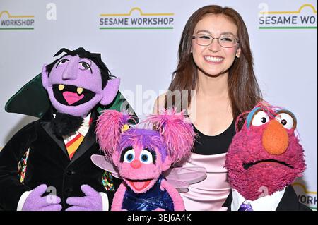 Anna Cathcart attends Sesame Workshop 2026 annual gala at Cipriani 42nd ...