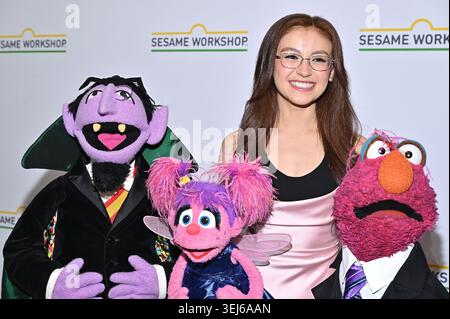 Anna Cathcart attends Sesame Workshop 2026 annual gala at Cipriani 42nd ...