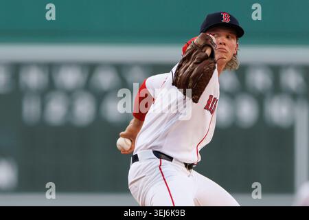 Boston Red Sox pitcher Connelly Early during a baseball game, Friday ...