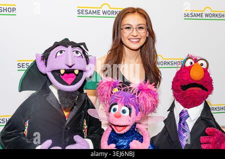 Anna Cathcart attends Sesame Workshop 2026 annual gala at Cipriani 42nd ...