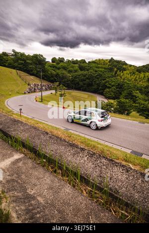 23 Emil LINDHOLM, Gabriel MORALES, Skoda Fabia RS Rally2, action during ...