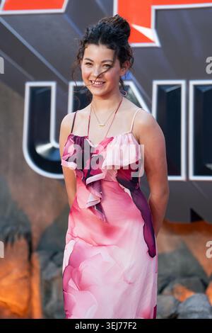 Eire Farrell attends the 'Masters Of The Universe' UK Premiere held at ...