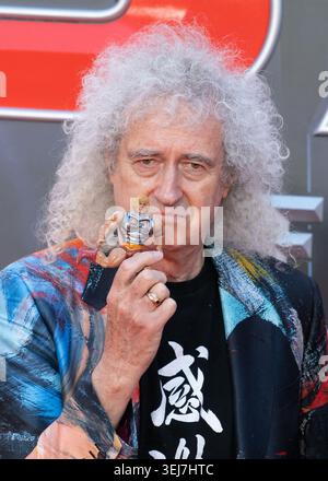 Brian May attends the Masters Of The Universe UK Premiere at the ...