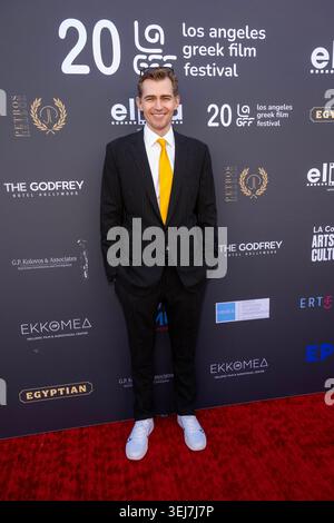 Nick Genta at the opening of the 20th Los Angeles Greek Film Festival ...