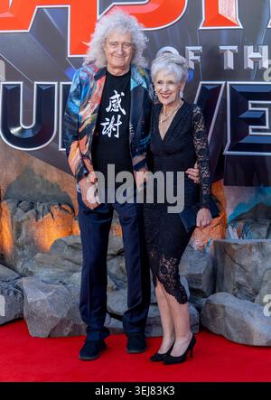 27 May 2026, London, England, UK - Brian May and Anita Dobson attending ...