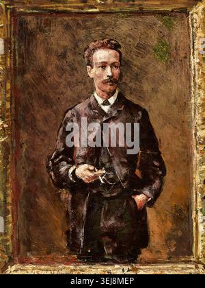 Aleksander Gierymski – Portrait of Artur Gruszecki (Portret Artura ...