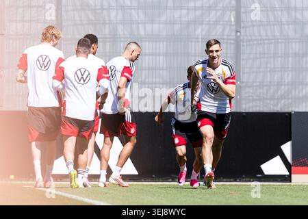 Nico Schlotterbeck #15 of Germany warming up during the 2026 FIFA World ...