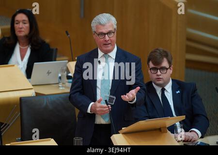 Edinburgh Scotland, UK 28 May 2026. Minister for Community Care Alison ...