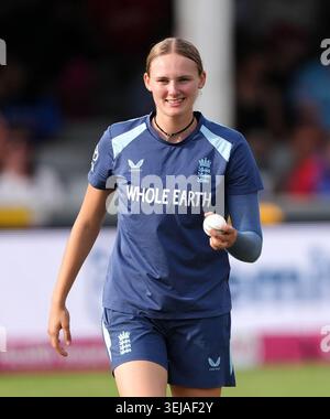 CHELMSFORD, ENGLAND MAY 28 - Tilly Corteen-Coleman of England during ...