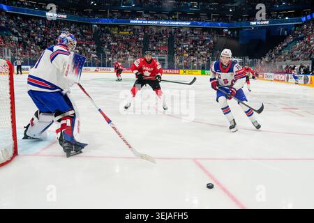 FRIBOURG, SWITZERLAND - MAY 28: goalkeeper Devin Cooley of United ...