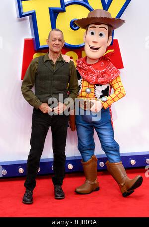 London, UK. May 28th, 2026. Tom Hanks and Tim Allen attending the Toy ...