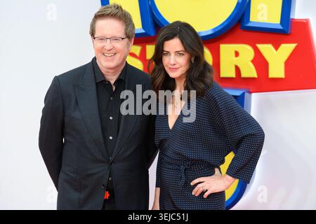 Andrew Stanton attends the "Toy Story 5" UK launch event at Odeon Luxe ...