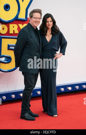 Andrew Stanton attends the "Toy Story 5" UK launch event at Odeon Luxe ...
