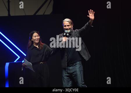 Mads Mikkelsen, a Danish actor, attending at event of Comic Con 2026 in ...