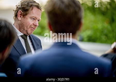 THE HAGUE - David van Weel, Minister of Justice and Security, speaks to ...