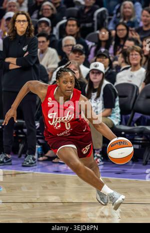 May 28 2026 Indiana guard Caitlin Clark (22)shoots the ball during the ...