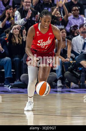 May 28 2026 Indiana center Aliyah Boston (7) and Golden State forward ...
