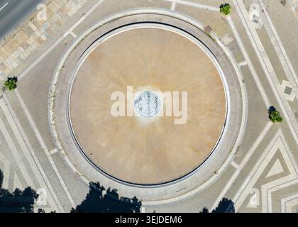 Dresden, Germany. 29th May, 2026. View of the dry fountain at ...