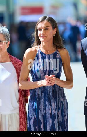 Queen Letizia of Spain attends the opening of the Madrid Book Fair 2026 ...