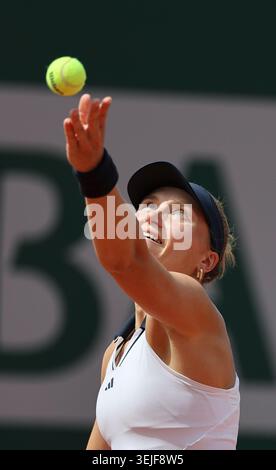 Paris, France. 29 May 2026: Alex De Minaur (AUS) during the French Open ...