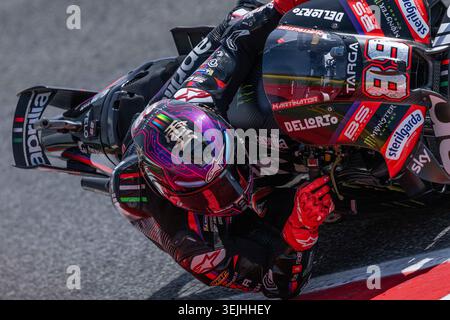 89 MARTIN Jorge (spa), Aprilia Racing, Aprilia RS-GP26, action during ...
