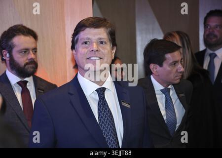 National president of the MDB, Baleia Rossi, during the 4th LIDE ...