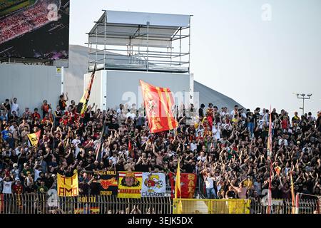 Catanzaro supporters during the Serie B match between AC Monza and ...