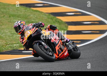 23 BASTIANINI Enea (ita), Red Bull KTM Tech3, KTM RC16, action during ...