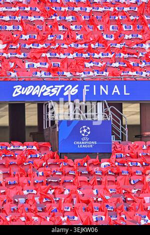 Budapest, Hungary. 29th, May 2026. Gabriel of Arsenal seen during a ...
