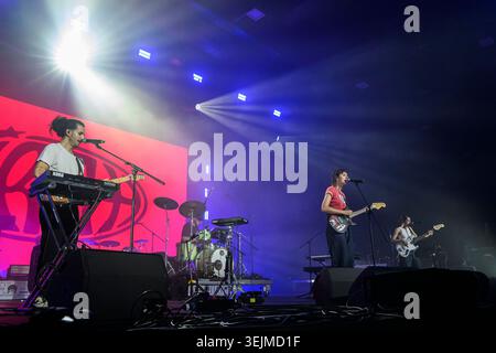 Birthh performs at Spring Attitude Festival 2026 on May 29, 2026 at La ...