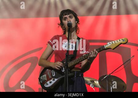 Birthh performs at Spring Attitude Festival 2026 on May 29, 2026 at La ...